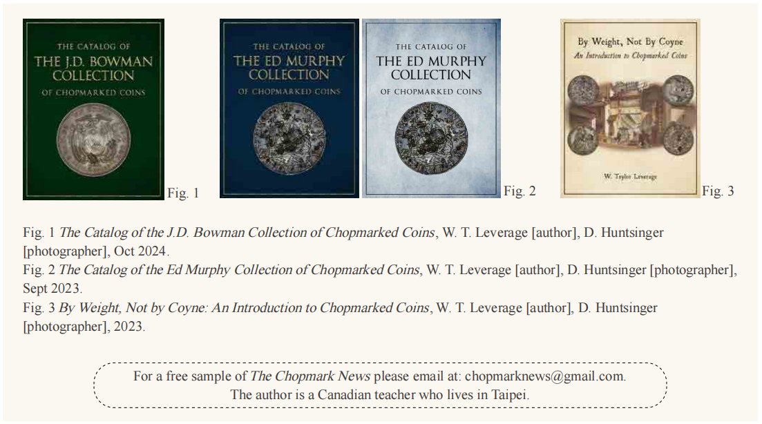 The Journal Of East Asian Numismatics-Recent Chopmark Books